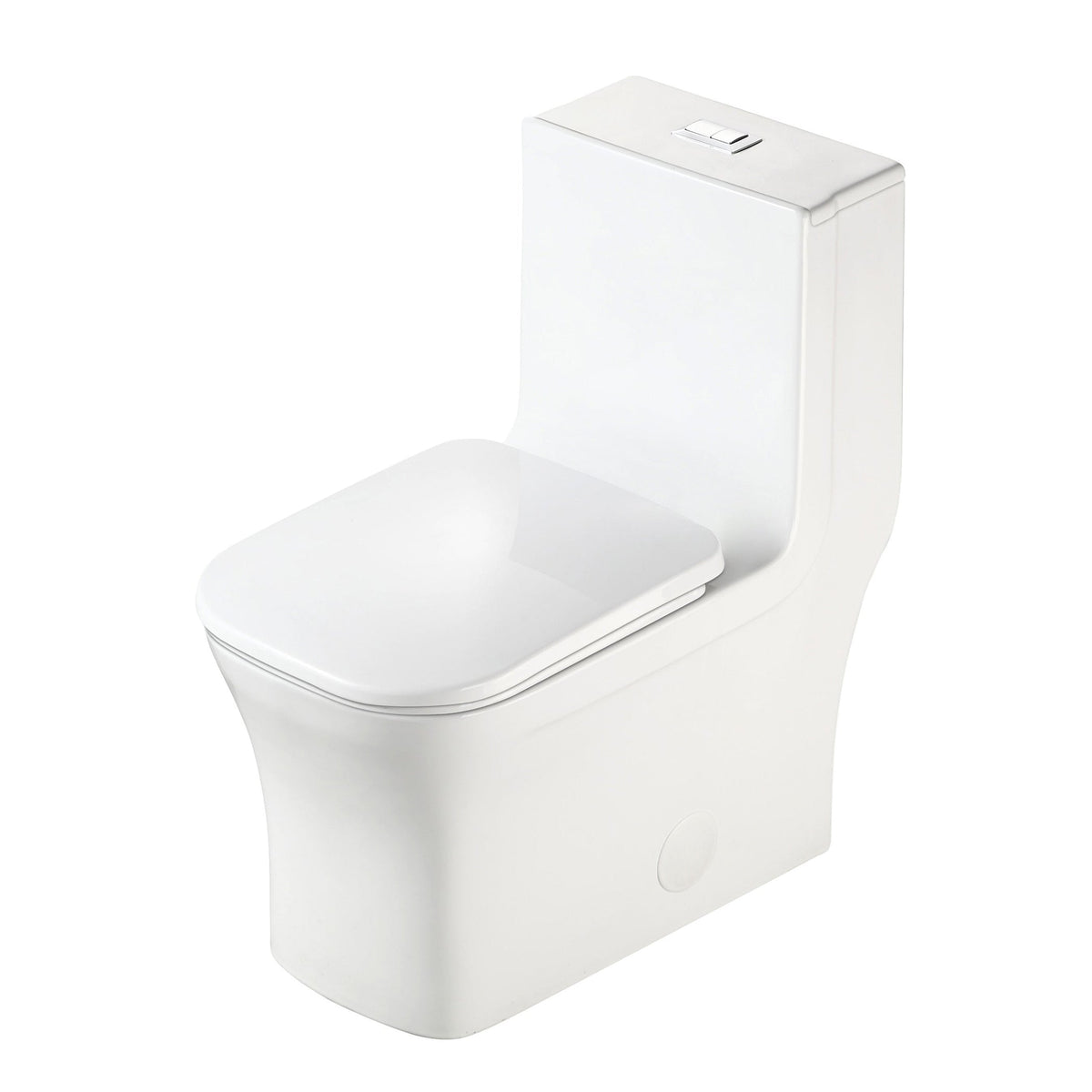 KOLO 1006 Contemporary Toilet – One Piece Dual Flush with Soft-Close S ...